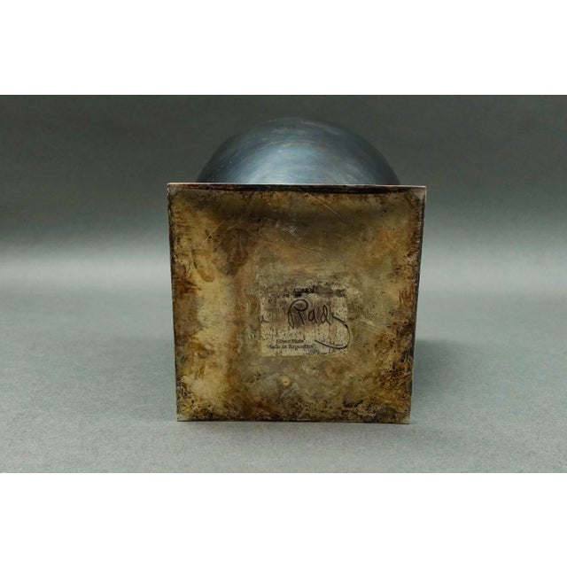 Late 20th Century Elsa Rady for Swid Powell Vintage Post Modern Silver ...