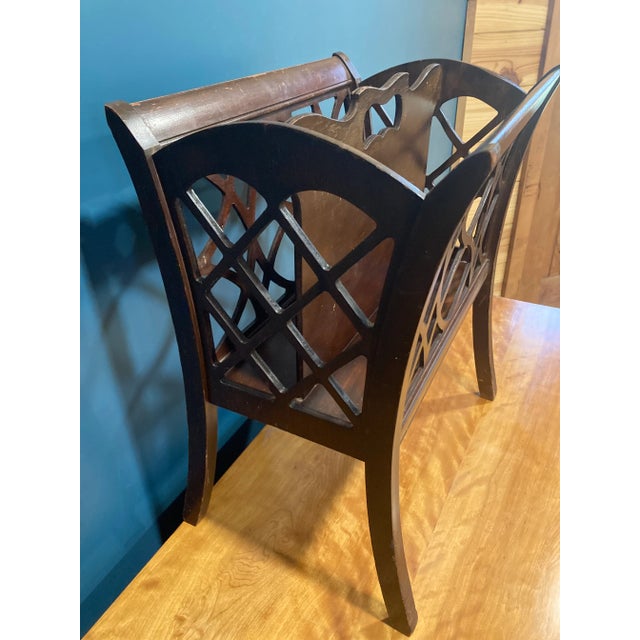 1970s Butler Magazine Rack | Chairish