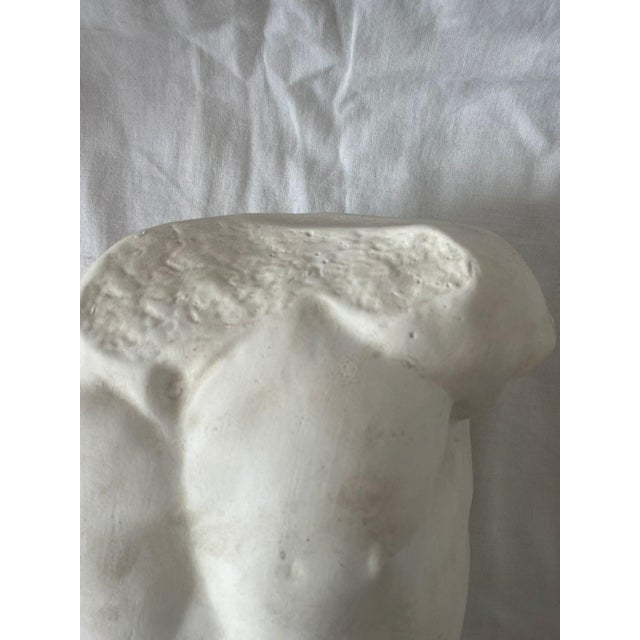 20Th Century, Amazing Decorative Gaddi Torso Plaster Sculpture. Italy ...