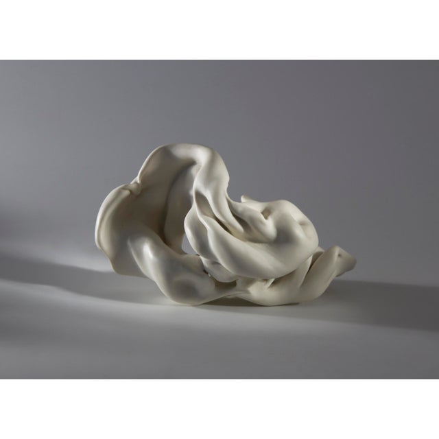 Hollows 7 by Sharon Brill Abstract Porcelain Sculpture, Organic Forms ...
