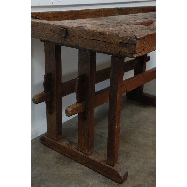 Antique Hungarian Craftsman's Workbench | Chairish