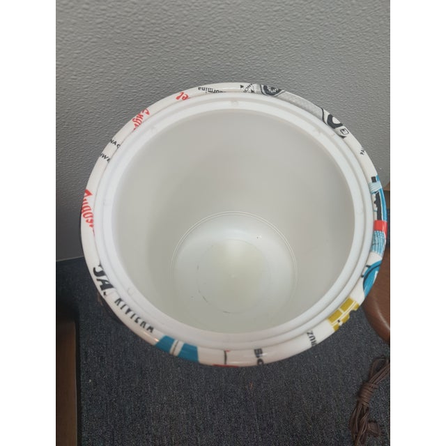 1960's Morgan Designs Bucket Brigade/ Extra Tall Ice Bucket | Chairish