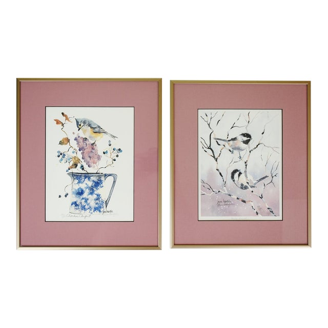 Vintage Framed Limited Edition Jean Haefele Watercolor Lithographs ...