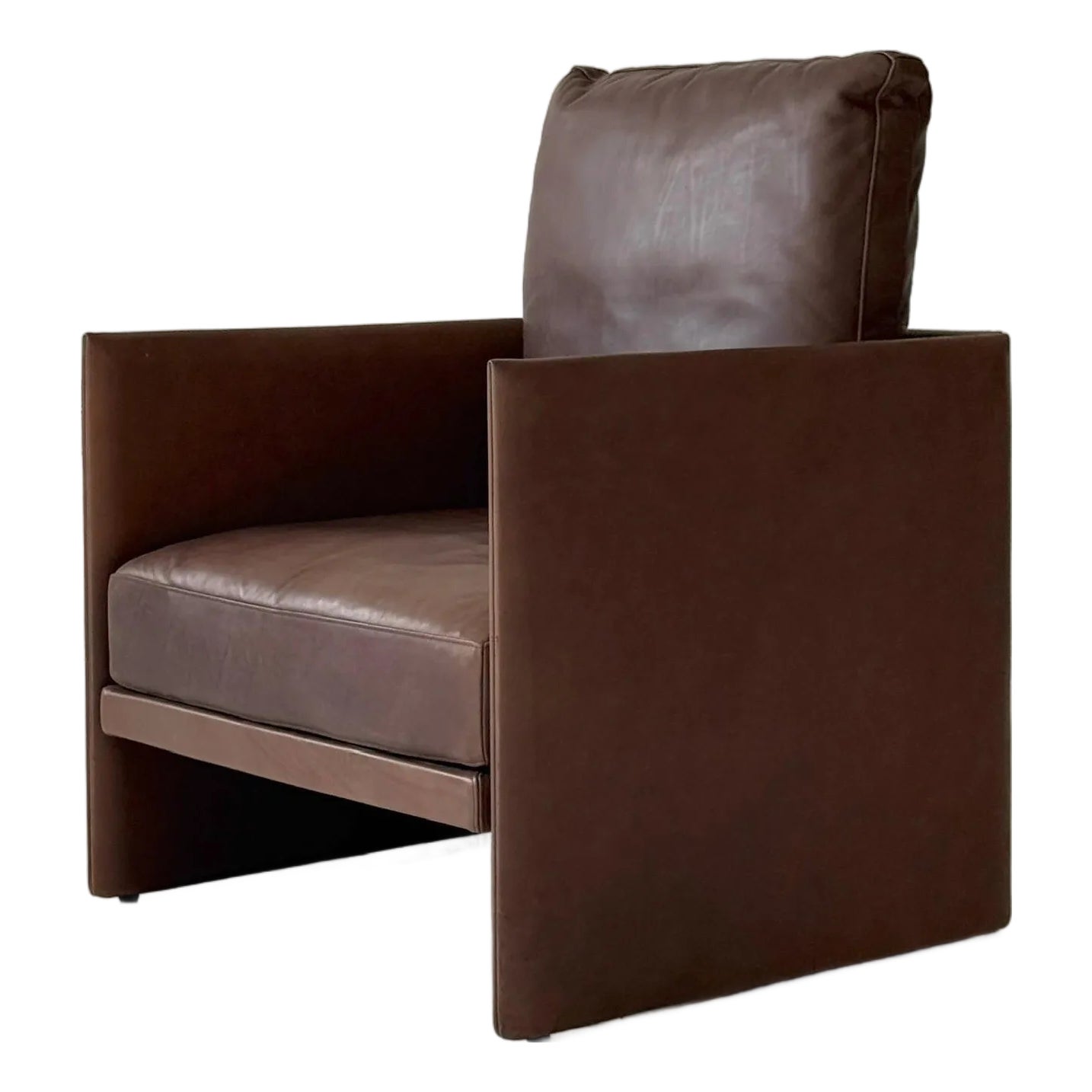 1990s Leather Toot Chair by Piero Lissoni for Cassina, Attributed ...