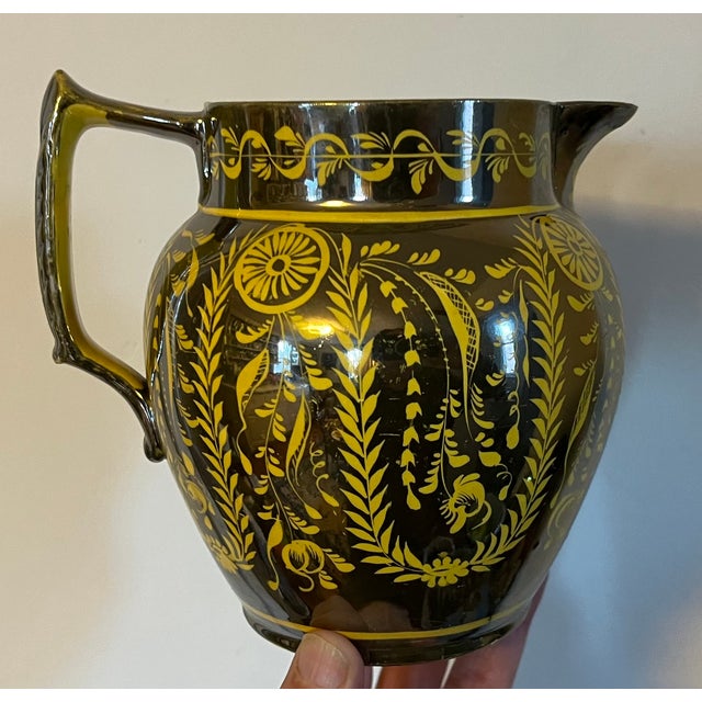 Antique Early 19th Century English Regency Staffordshire Silver Luster ...