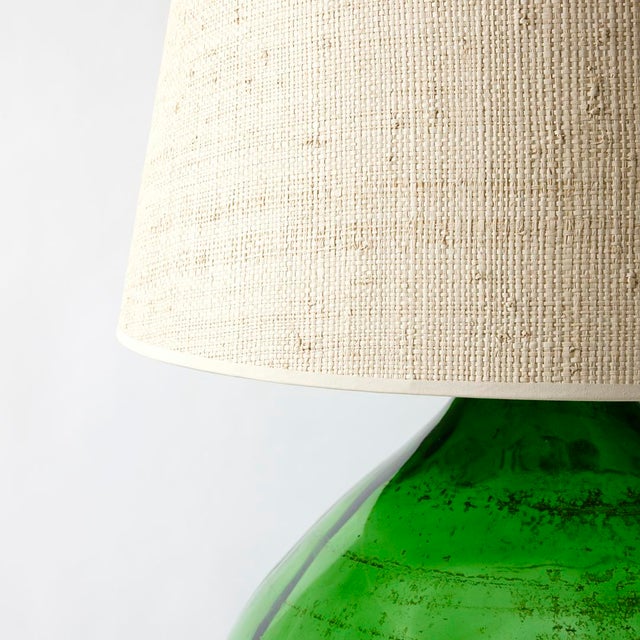 Early 20th Century Antique Demijohn Lamp | Chairish