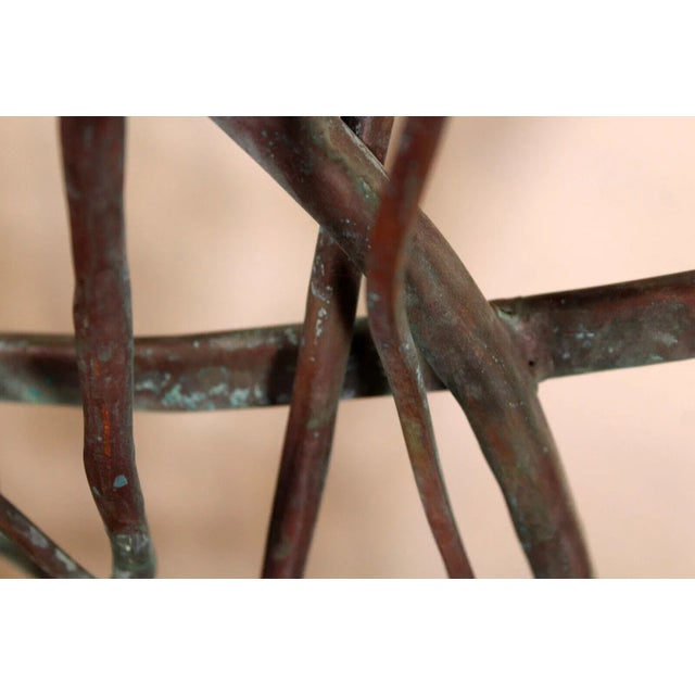 Contemporary Modern Copper Metal Abstract Collage Sculpture by Robert ...