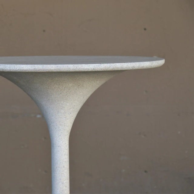 Cast Resin 'Spindle' Table, Aged Stone Finish by Zachary A. Design ...