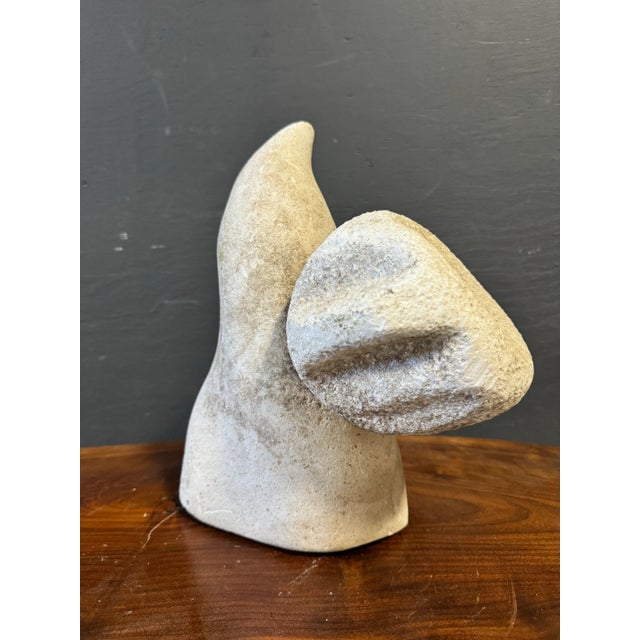 1970s Modern Organic Shape Stone Sculpture | Chairish