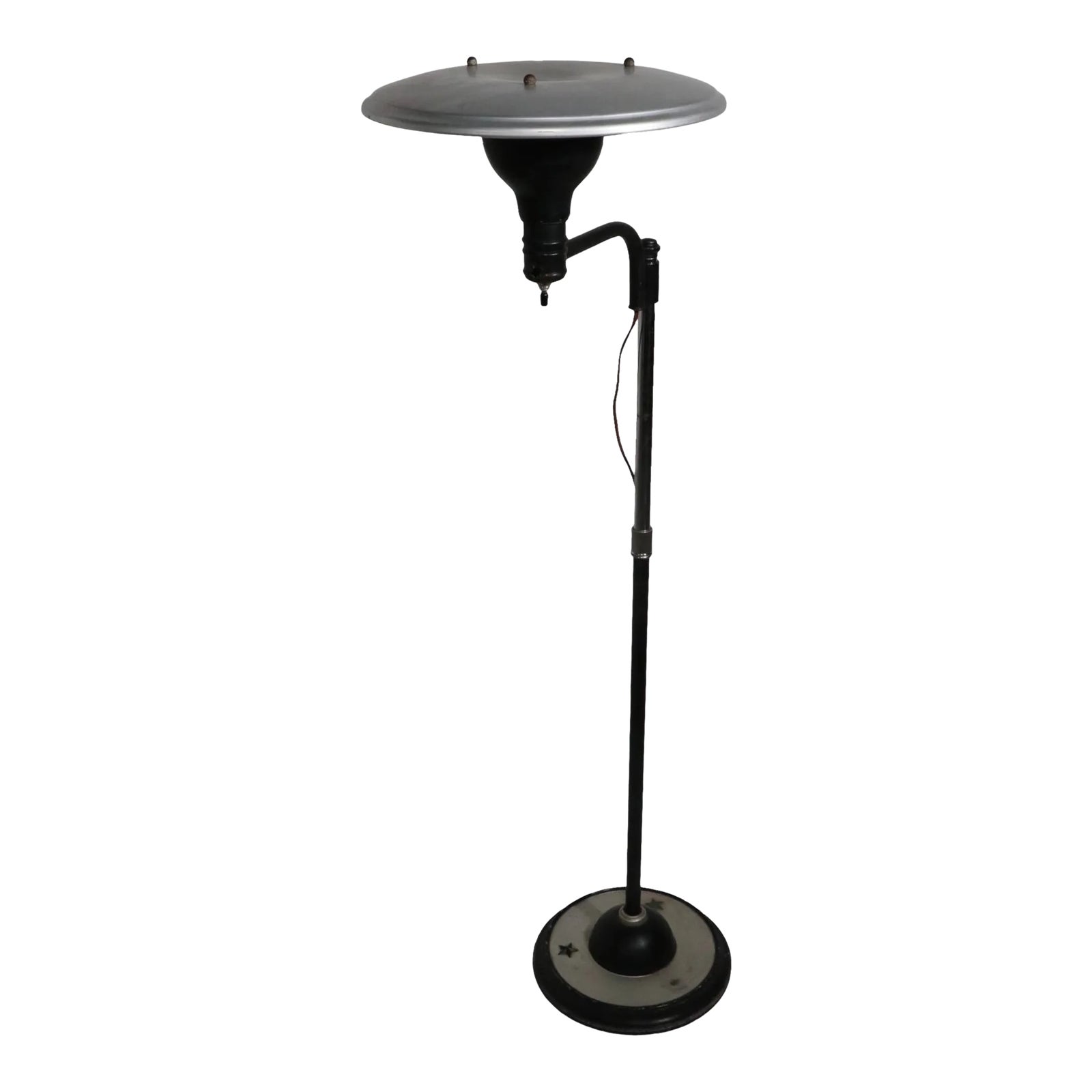 Art Deco Mid Century Sight Light Adjustable Floor Lamp by LeRoy Doane ...