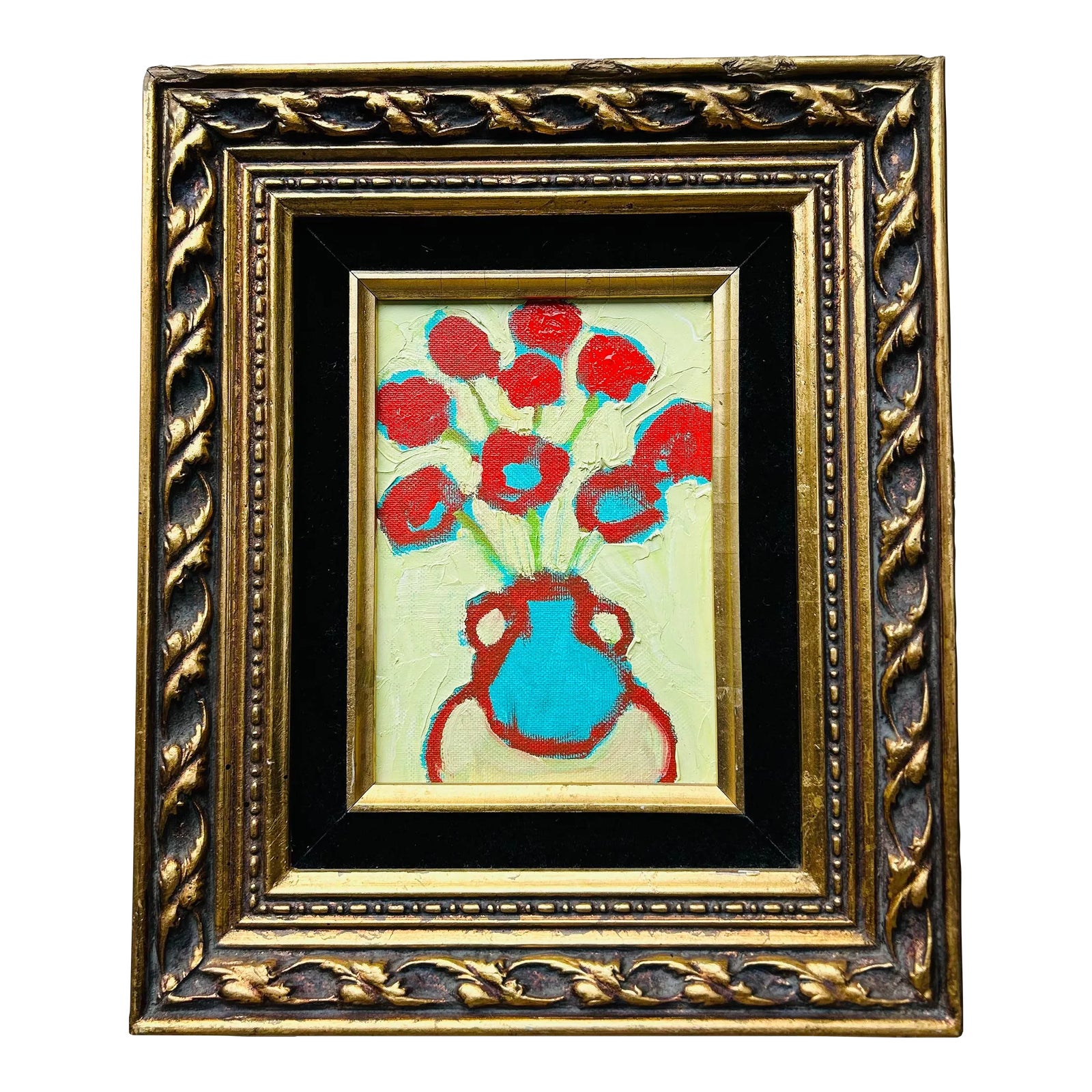 Contemporary Original Alexandra Brown Abstract Still Life Pop Painting ...