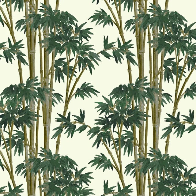 House of Hackney Bambusa Wallpaper - Antique White | Chairish
