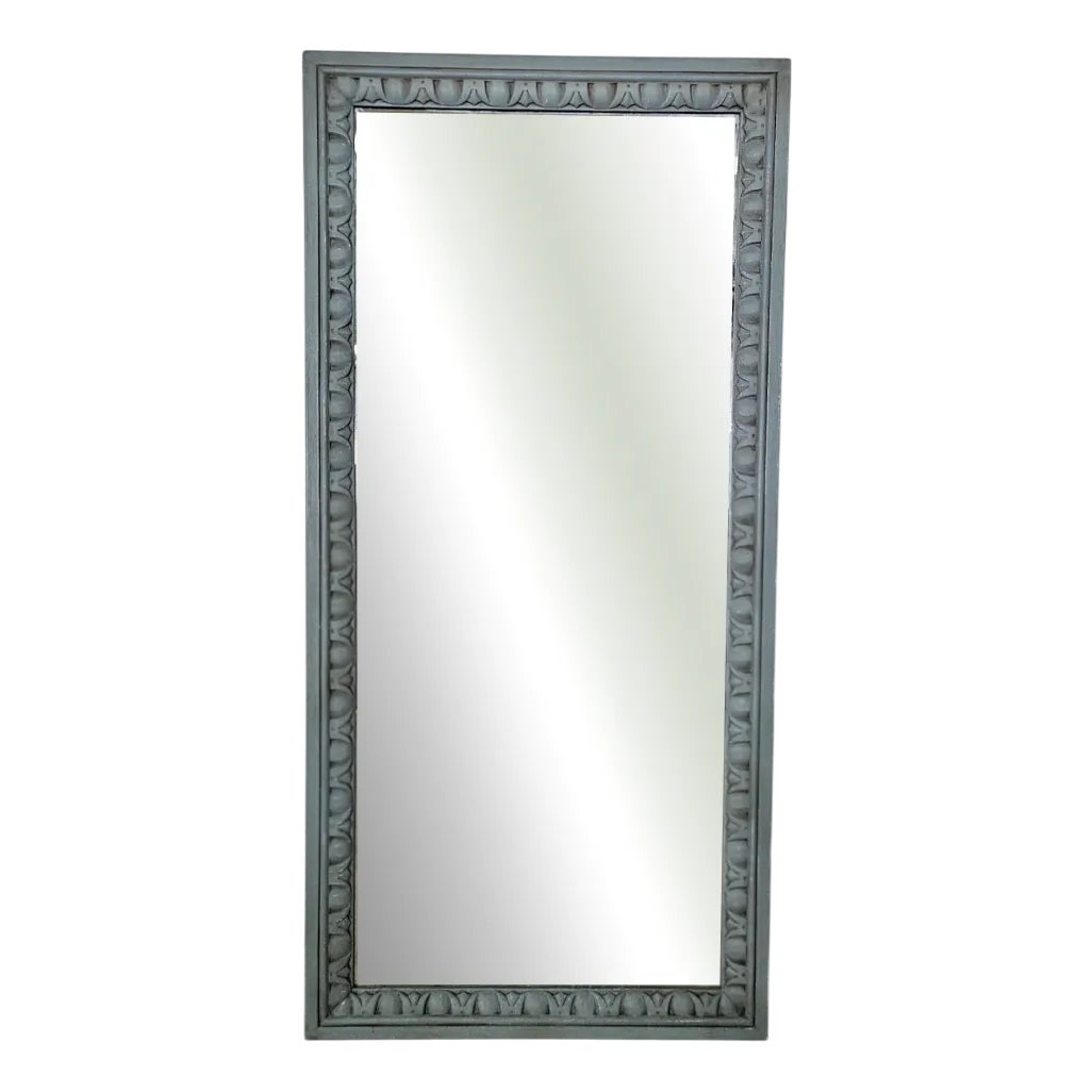Vintage Wooden Mirror, 2000s | Chairish
