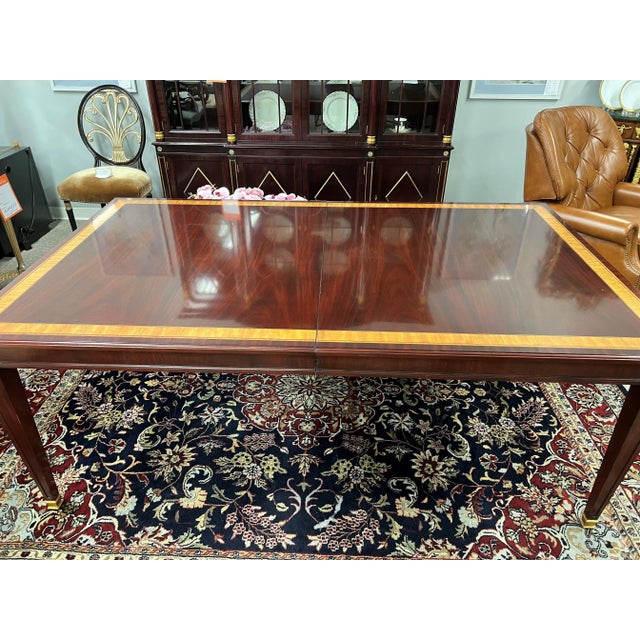 Kindel Neoclassic Rectangular Dining Table | Chairish