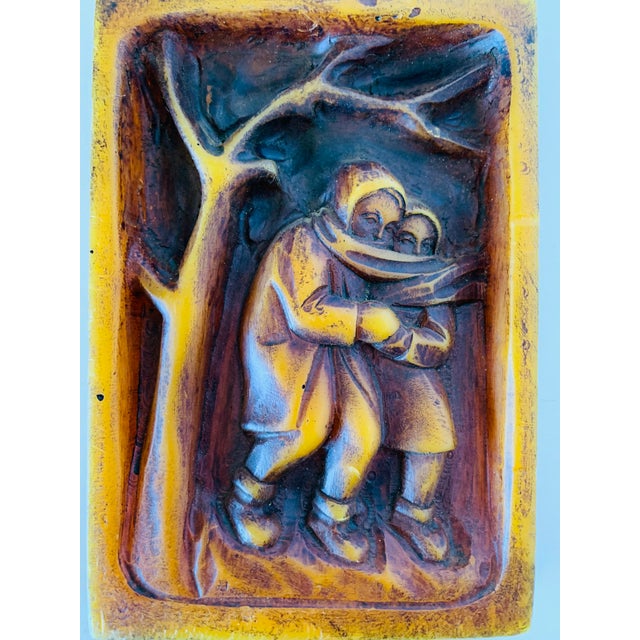 Vintage German Wax Wall Art - Set of 2 | Chairish