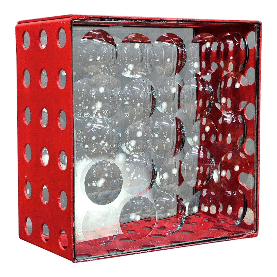 Feliciano Bejar Caja De Jano Bubble Box Magicsope Refraction Sculpture Op Art | Chairish