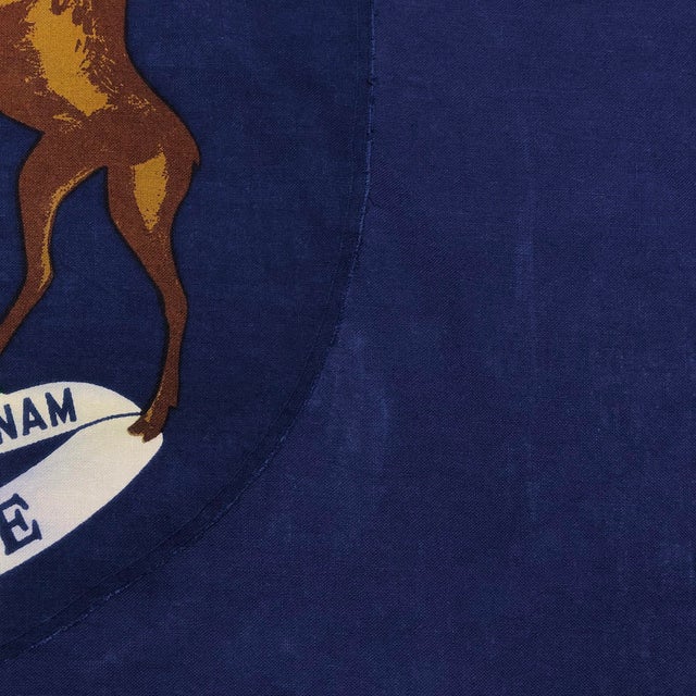 Vintage Cotton State Flag of Michigan | Chairish