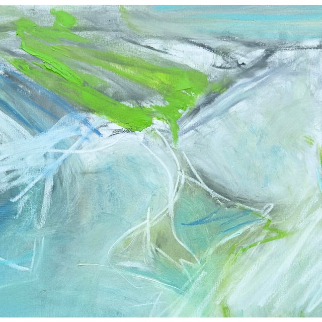 "Kissed by an Angel" by Trixie Pitts Large Abstract Expressionist Oil ...