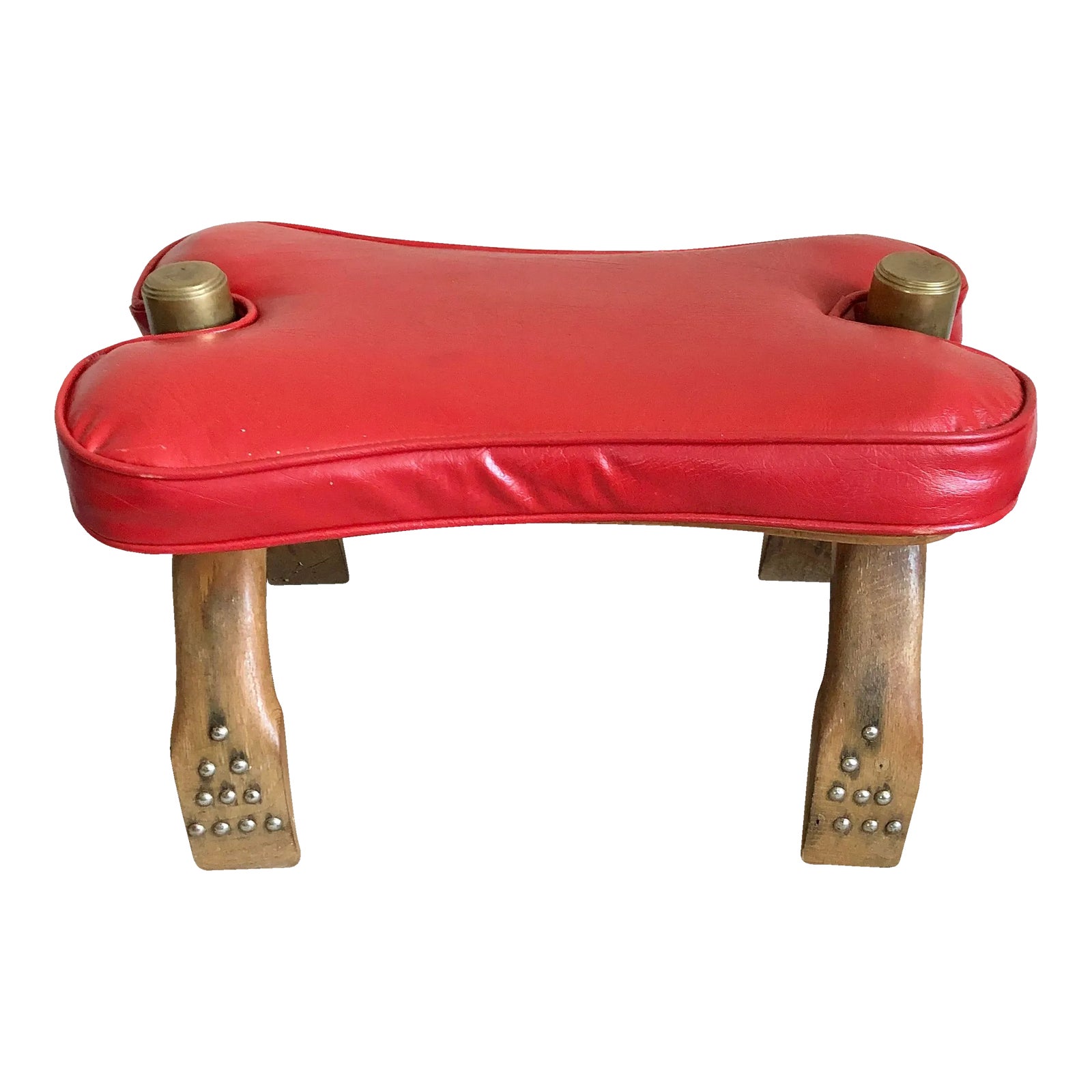 Egyptian camel saddle footstool store