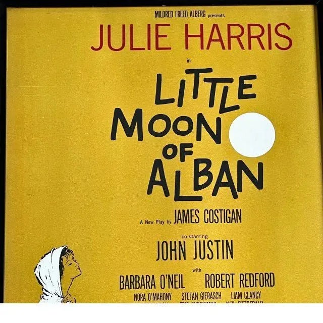 1960, Little Moon of Alban Longacre Theatre, New York, Broadway Show ...