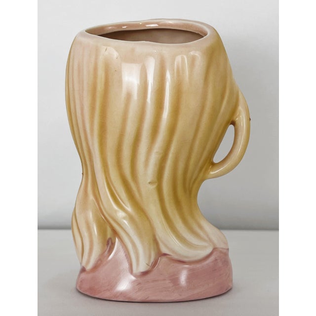 1950's Rubens Japan Porcelain Head Vase With Original Label | Chairish