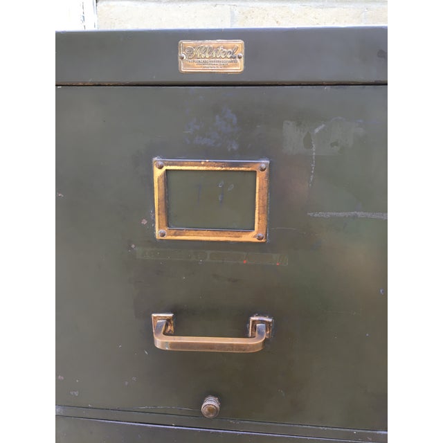 Vintage General Fireproofing Co. Industrial 5 Drawer “Allsteel” File ...