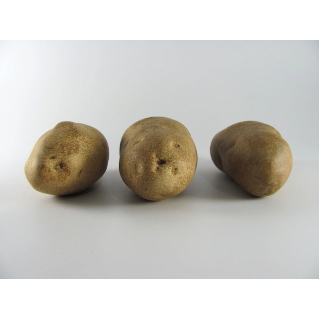 Realistic Faux Fake Artificial Ceramic Vegetable Potato Food - Set of 3 ...