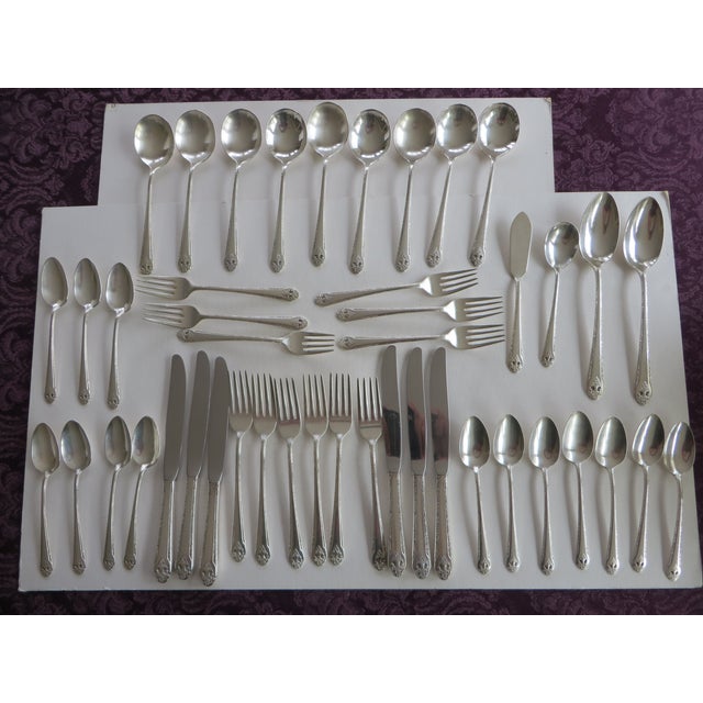 1937 Vintage Flatware Holmes & Edwards Inlaid Lovely Lady Pattern - Set ...