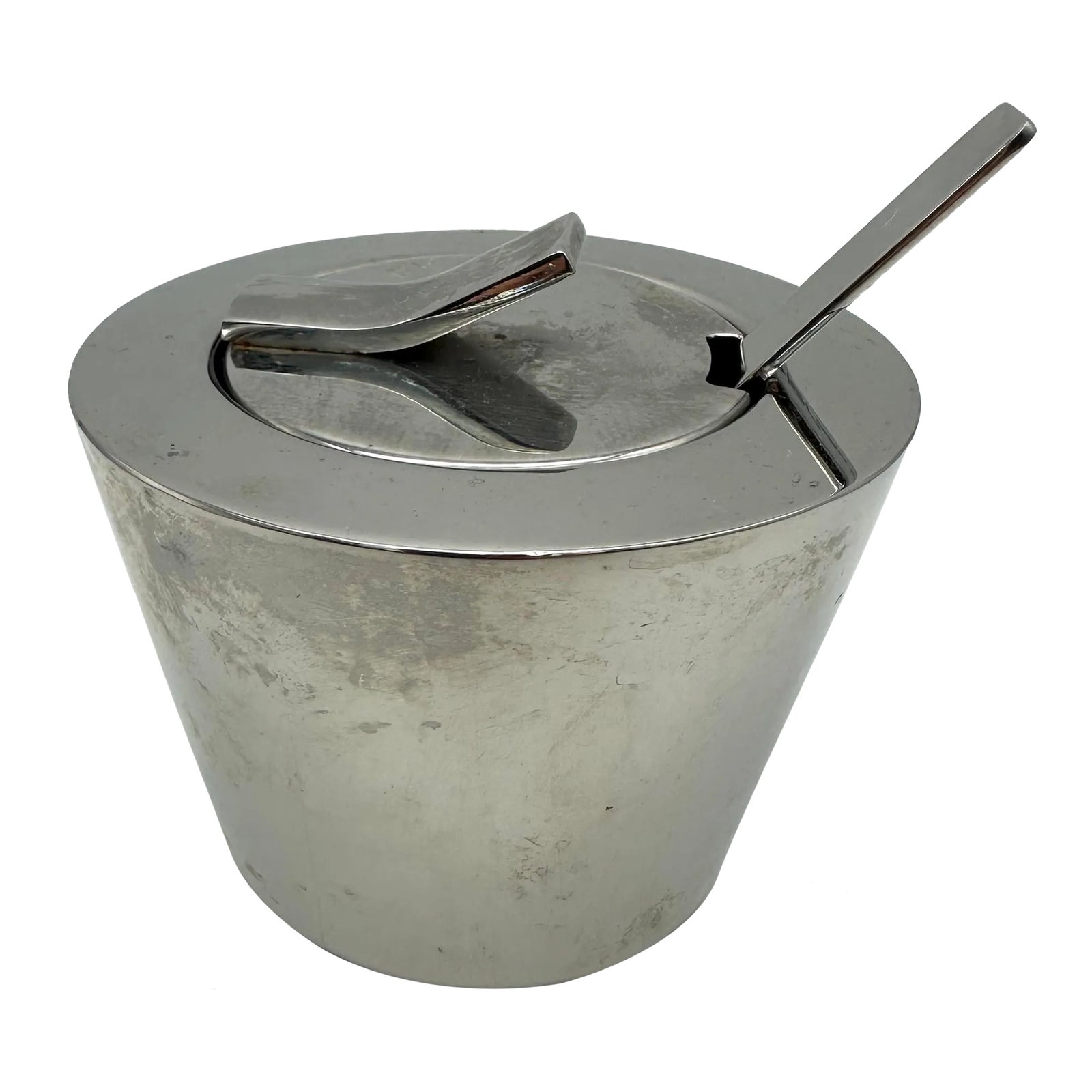 Steel Sugar Bowl by Metier Design Momou | Chairish