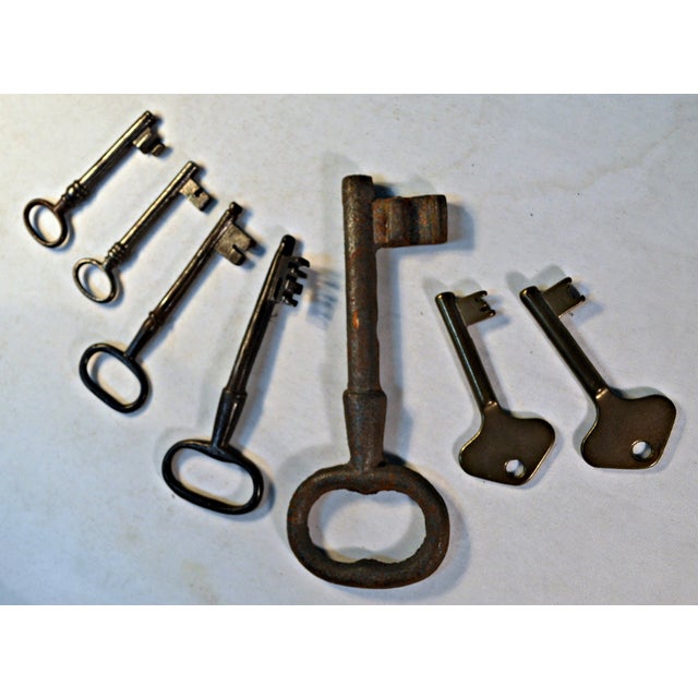 Antique Key Collection - Set of 7 | Chairish