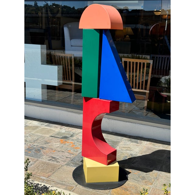 Richard Stark's "Childs Play 101" Steel Sculpture | Chairish