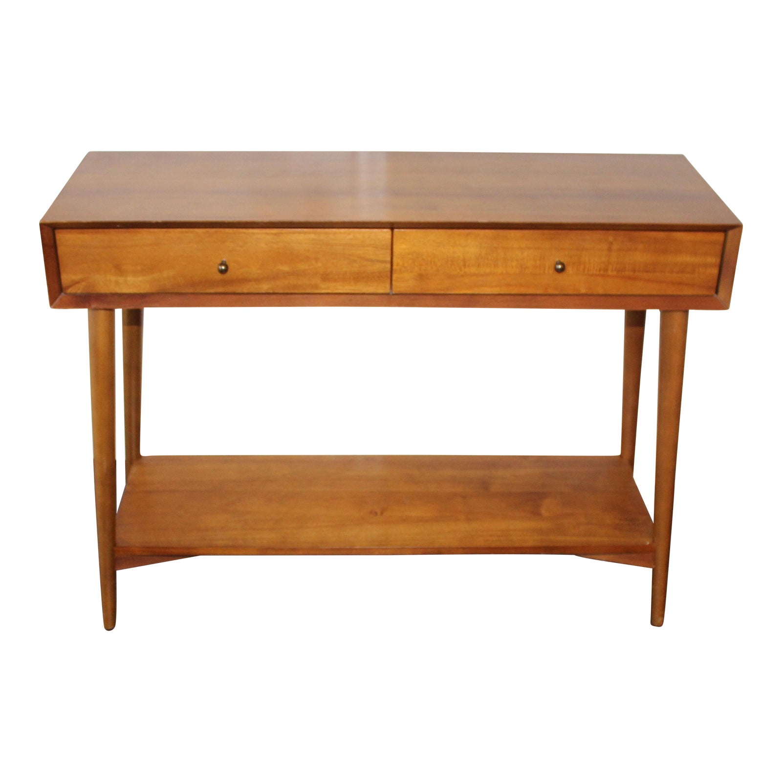 West Elm Mid-Century Console Table | Chairish