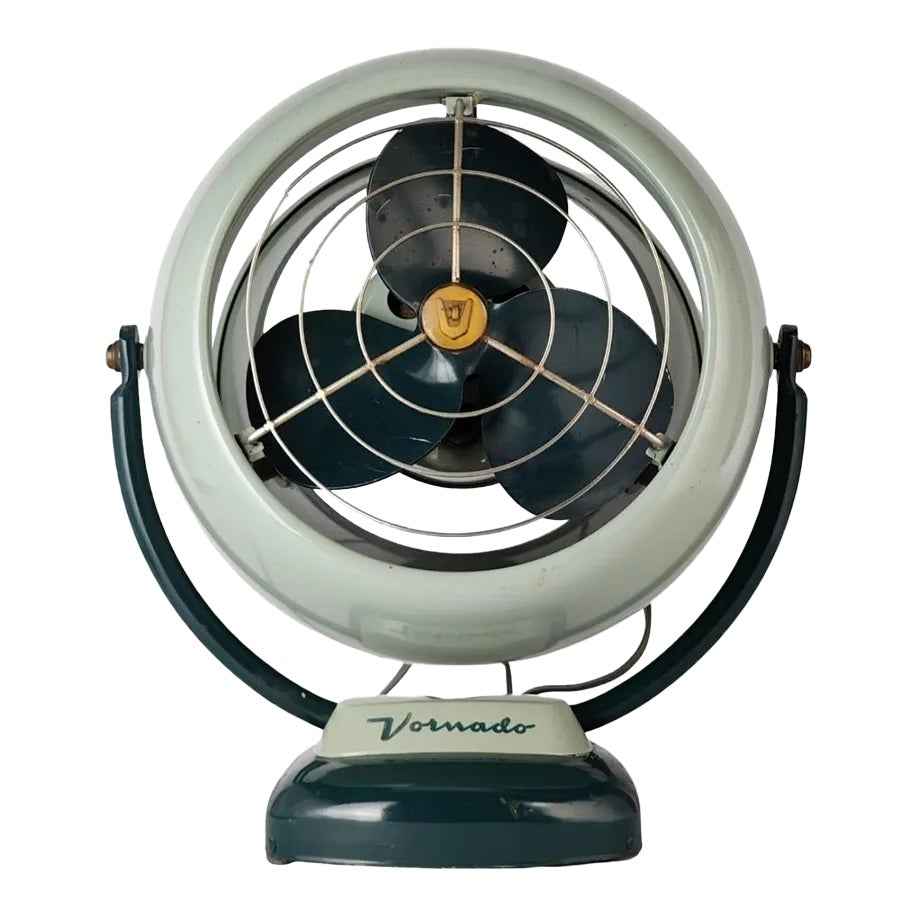 Original 1950's Vornado Desk Fan Model 16-C 3 Speed Fan | Chairish