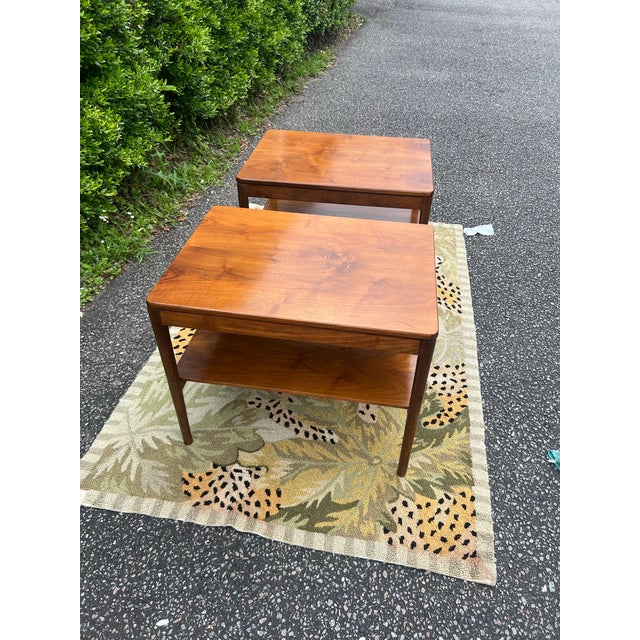 1960s Kipp Stewart for Drexel Declaration Side Tables - a Pair | Chairish