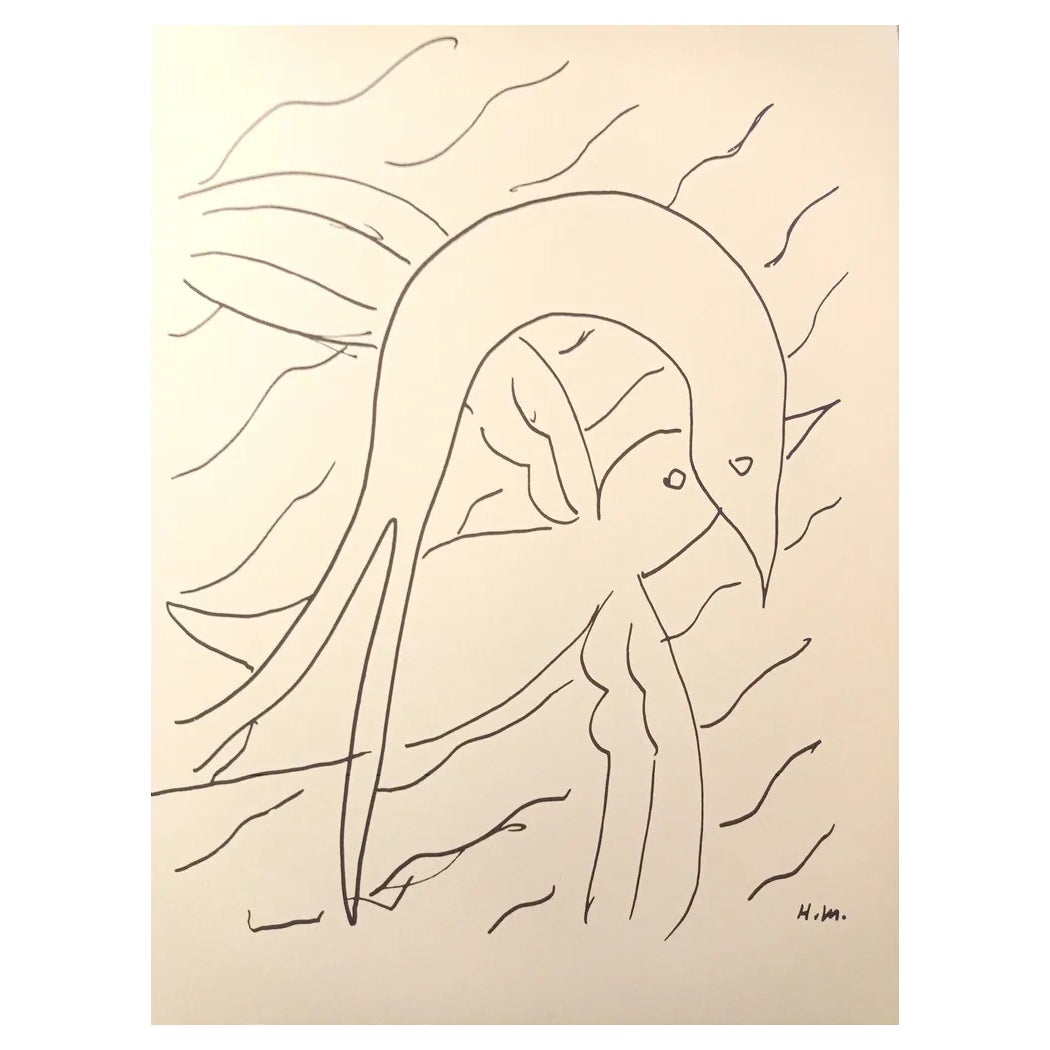 Henri Matisse, Birds, Lithograph, 1974 | Chairish