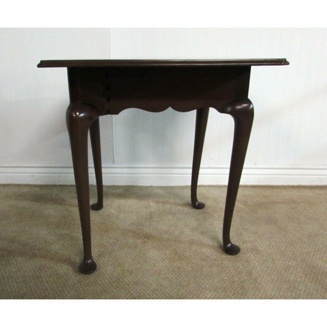 Kittinger Handkerchief Table Drop Leaf Corner Table | Chairish
