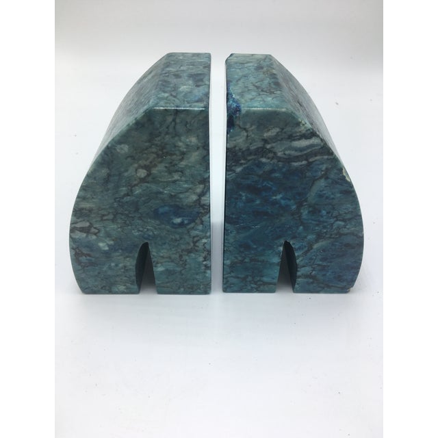 Vintage Stone Bookends | Chairish