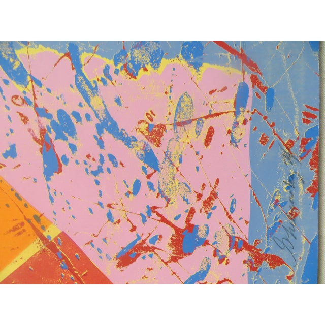 Abstract Lithograph After Gerald Lubensky Signed and Numbered 1/5 ...