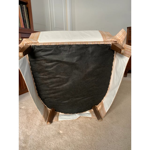 Small Upholstered Club Chair | Chairish