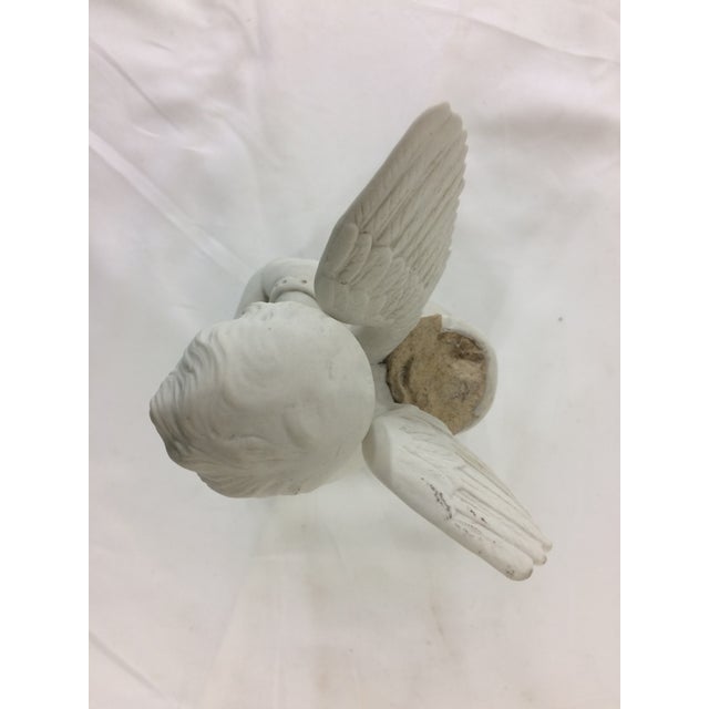 French Bisque Angel Figurine | Chairish