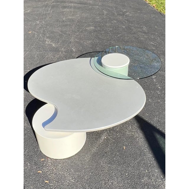 1980’s Abstract Sculptural Three Tier Geometric Multi Level Swivel ...