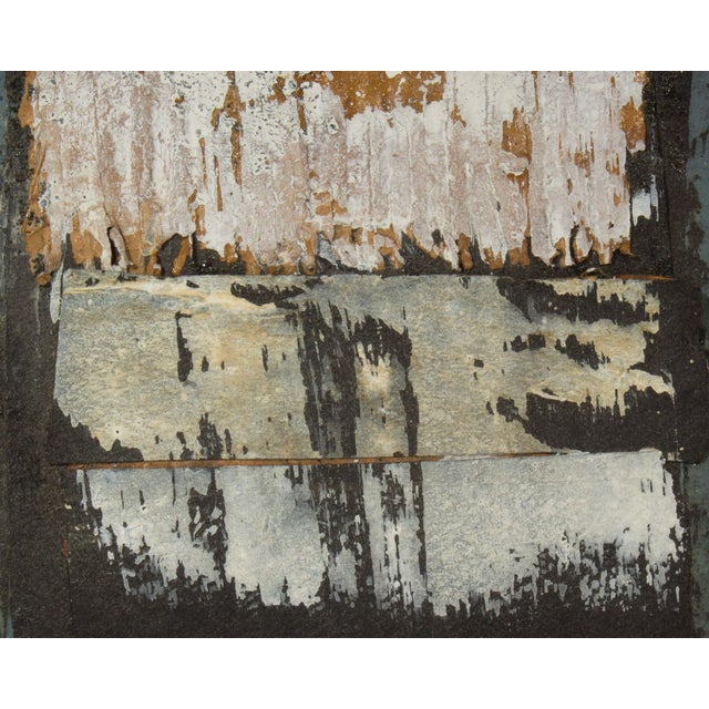 2005 Signed “Asuka 26” Mixed Media Collage by Artist Juliet Holland ...