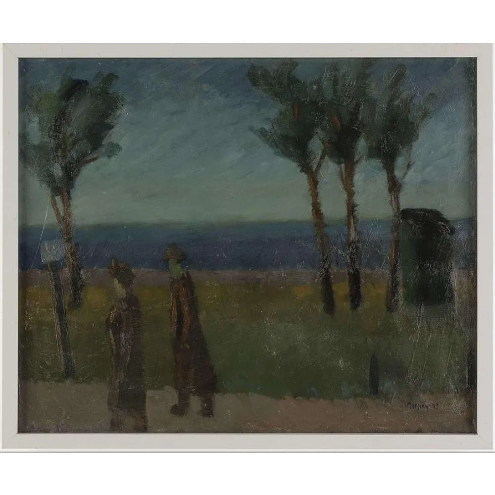 Ivar Morsing, Swedish Landscape, Mid 20th-Century, Oil on Canvas | Chairish