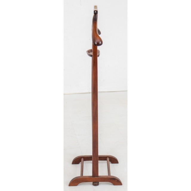 Mahogany Gentleman's Valet Stand | Chairish