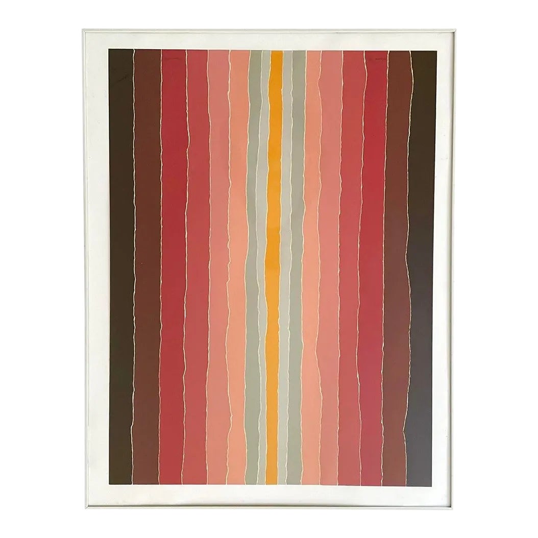 Arthur Secunda “Waves,” Signed and Numbered | Chairish