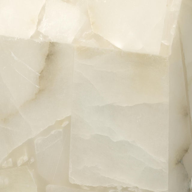 Tall Alabaster House | Chairish