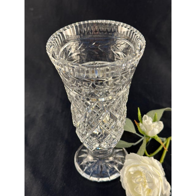 Waterford Master Cutter Crystal Vase 7" – Vintage Irish Cut Glass #207 ...