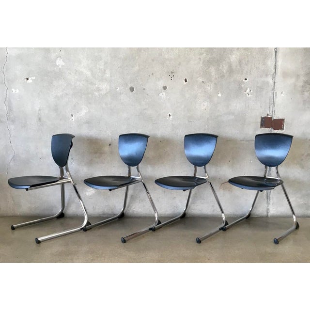 1970s Vintage k.i International Chairs - Set of 4 | Chairish