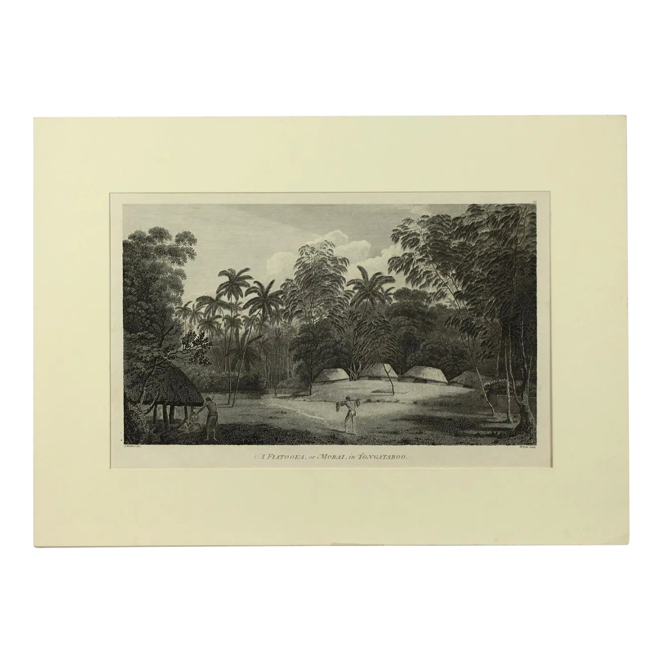 1784 James Cook & J. Webber Original Engraving | Chairish