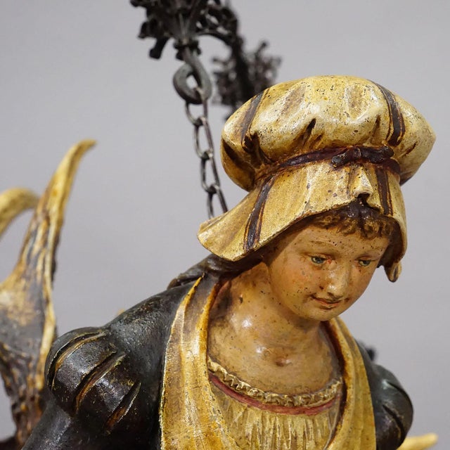 Antique Lusterweibchen of a Medieval Noble Lady Ca. 1880s | Chairish